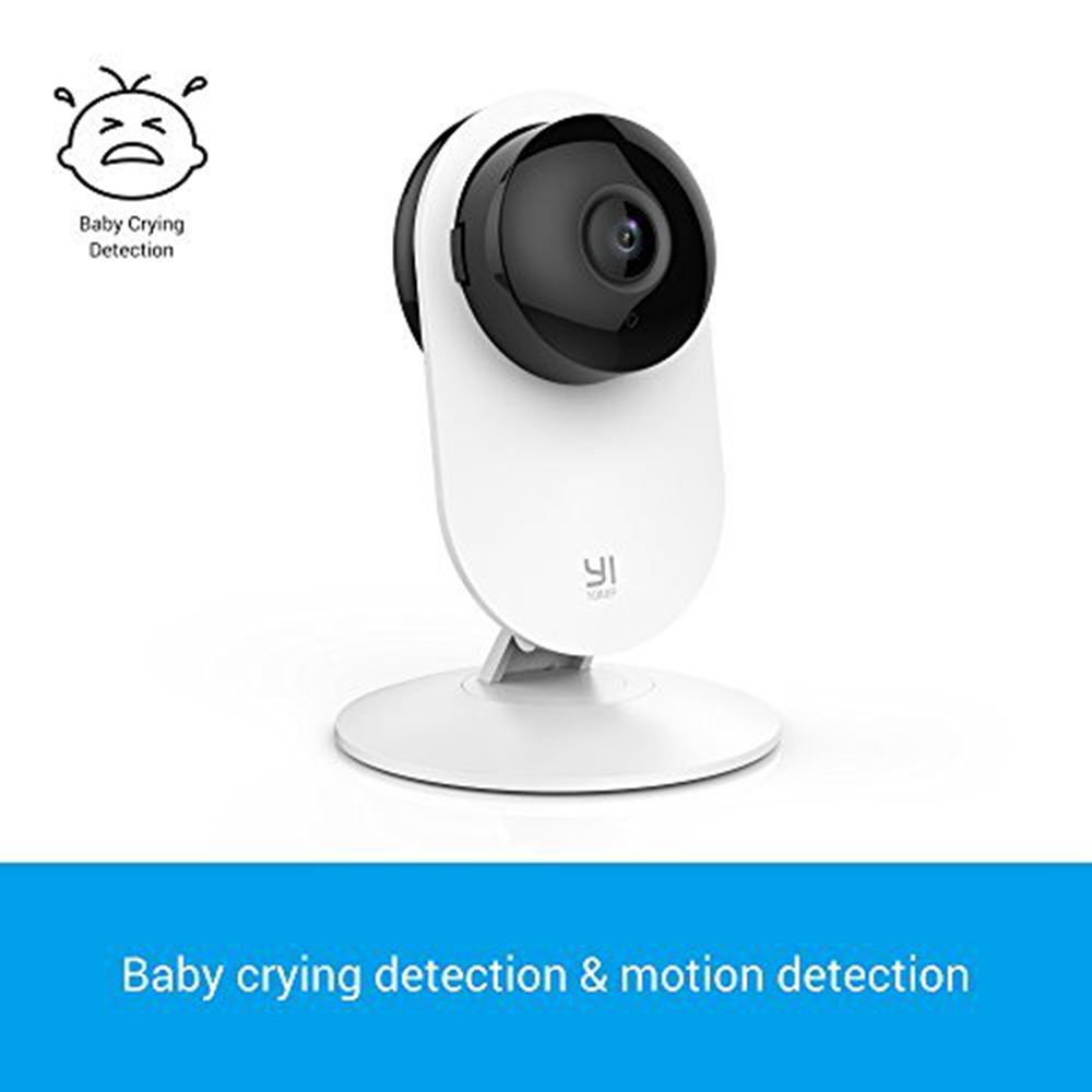 2 PCS YI Home Camera HD 1080p Smart WiFi IP Camera White