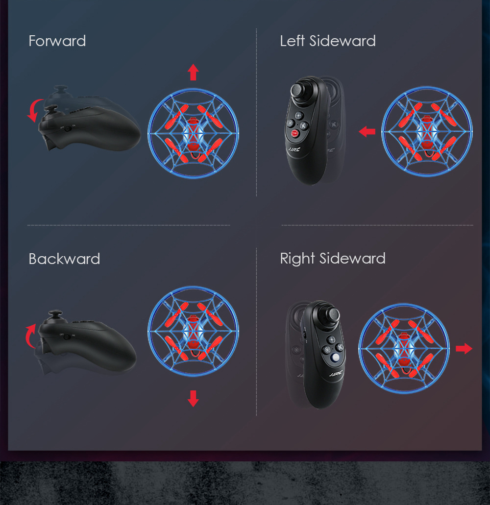 JJRC H64 SPIDERMAN Gravity Sensor Control RC Drone RTF Blue