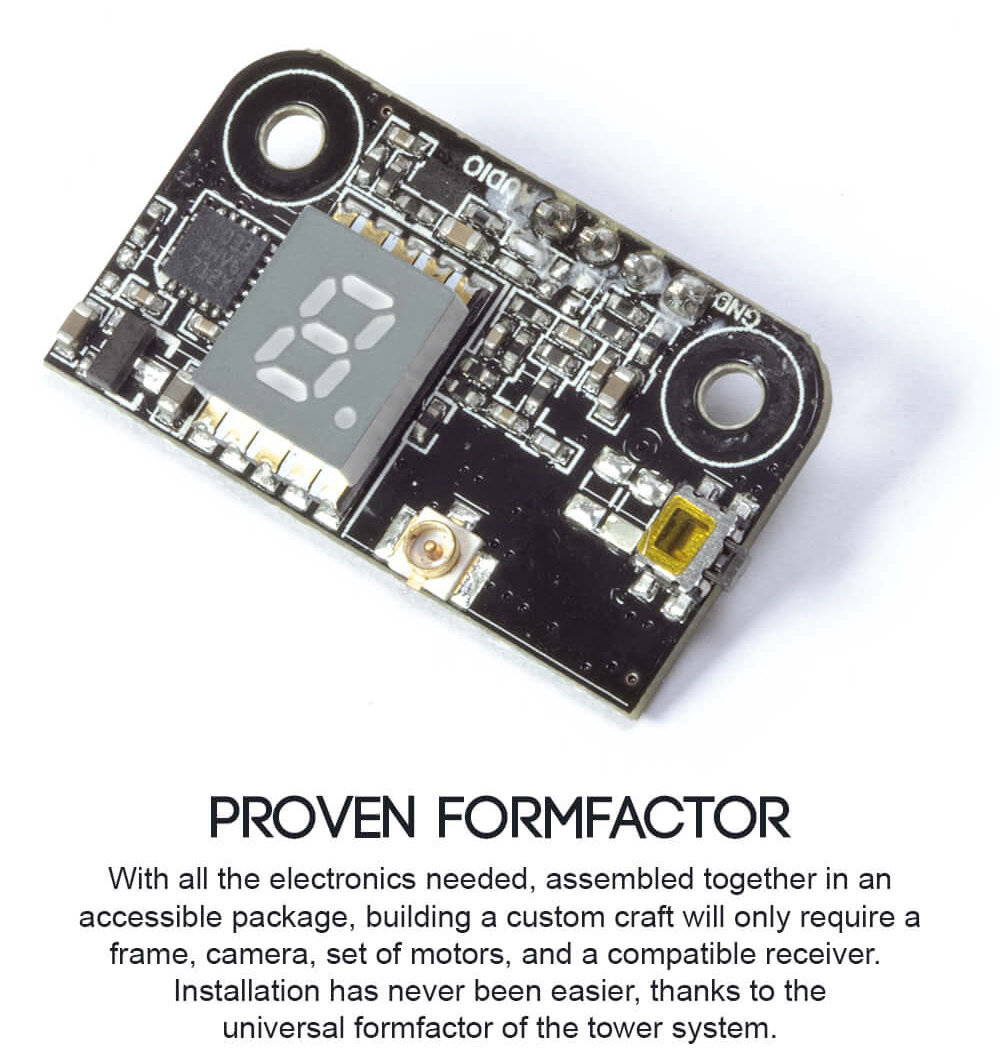 Emax Mini Magnum 2 F4 Flytower F4 Flight Controller OSD ESC VTX