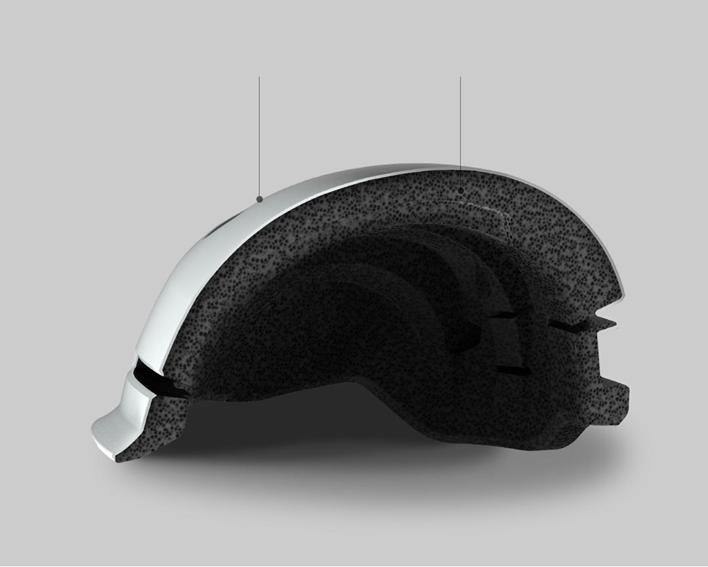 Xiaomi Smart4u SH50 Bicycle Smart Flash Helmet Blue