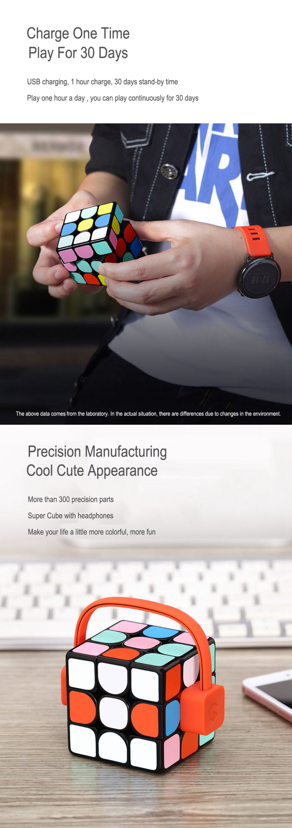 Xiaomi Giiker Super Square Magic Cube Smart App Remote Control Toy