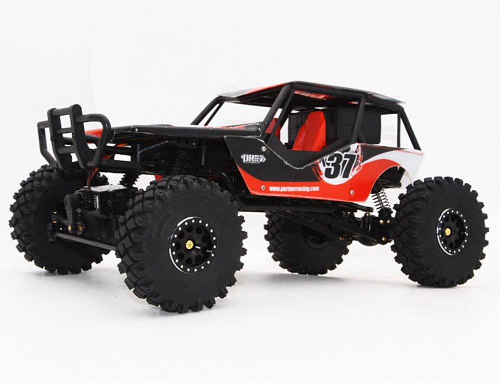 PRC QX-4 4WD Brushed RC Climbing Car RTR Red