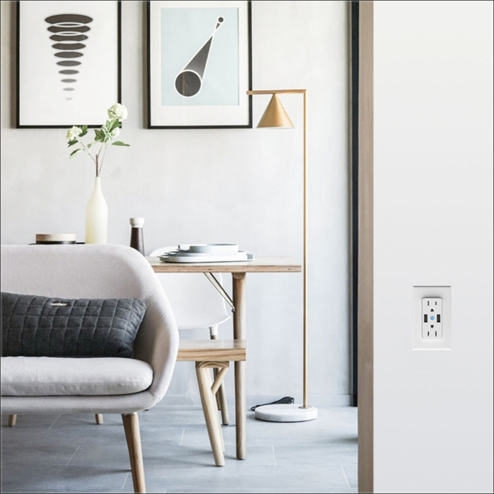 Geekbes WiFi Smart Wall Socket White US Plug