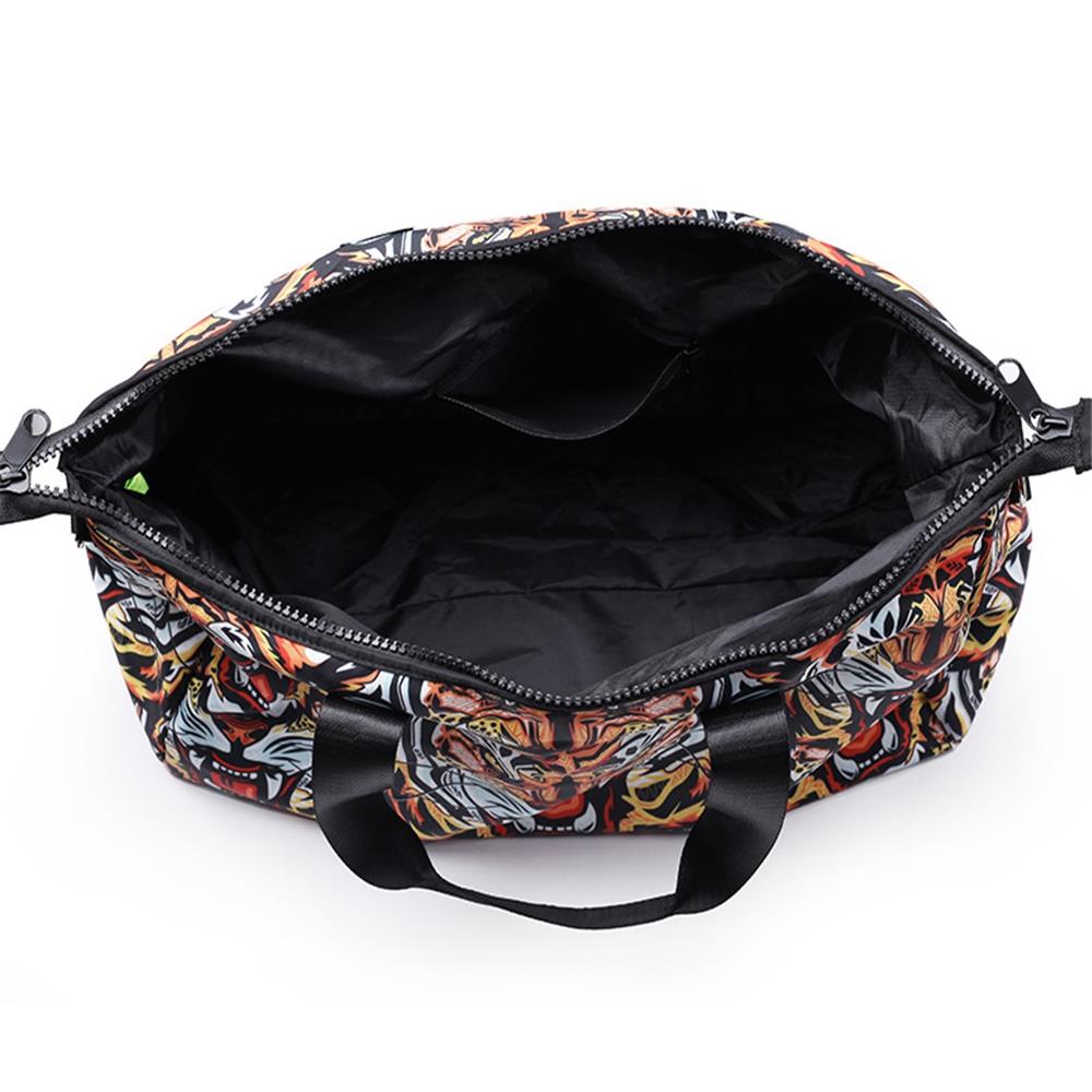 3D Printed Tiger Pattern Handbag Multi Color