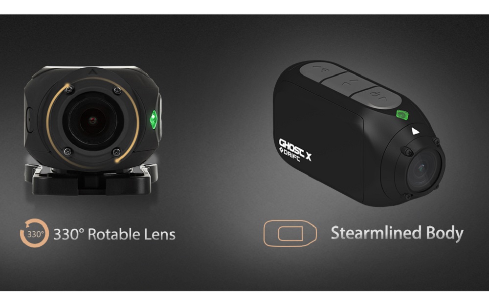 DRIFT GHOST X Ambarella A12 Action Sports Camera Black
