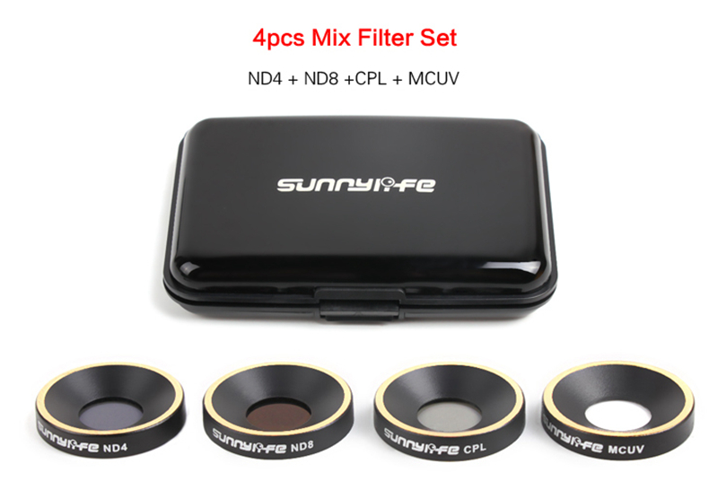 Sunnylife 6PCS Lens Filter Set for Parrot ANAFI RC Drone