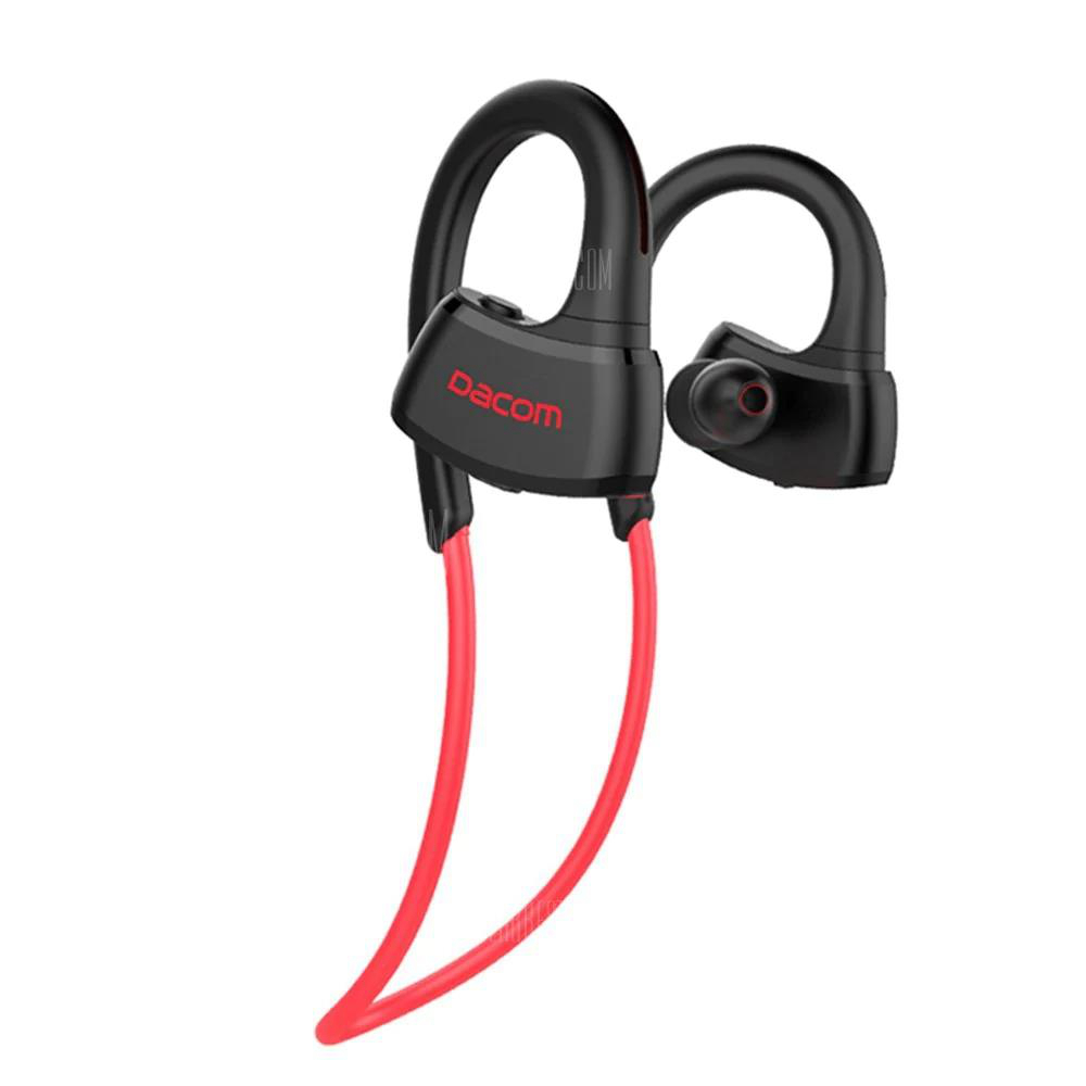 Dacom P10 Wireless Earbuds Bluetooth Sports Earphones Black and Red