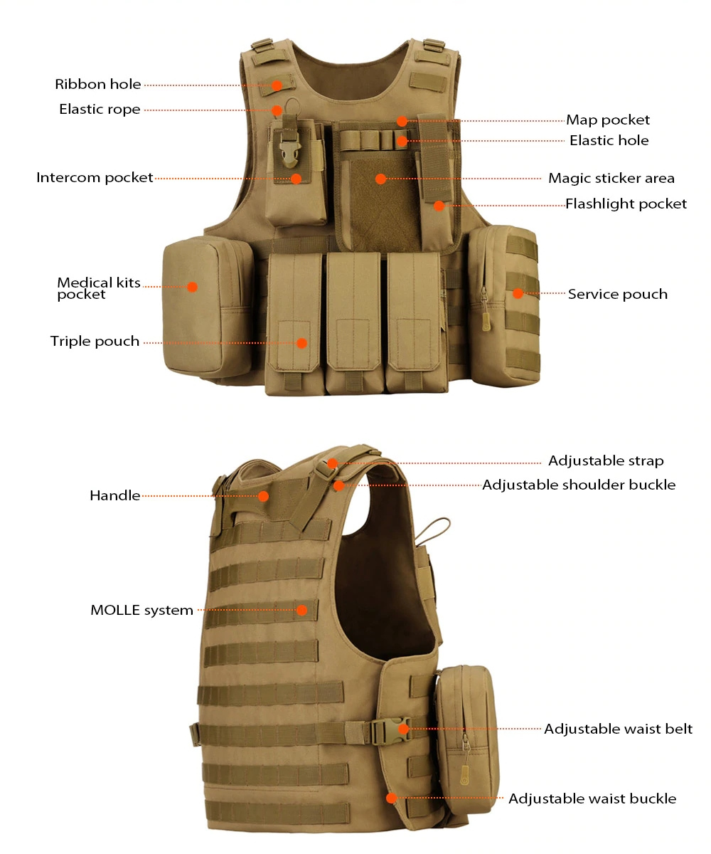 Protector Plus Z509 Tactical Vest Brown