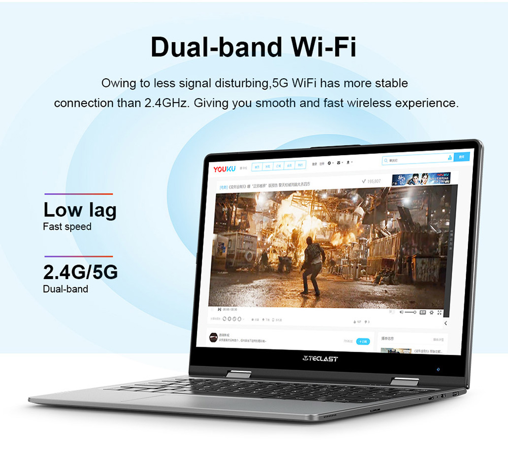 Teclast F5 Laptop 8GB 128GB Grey