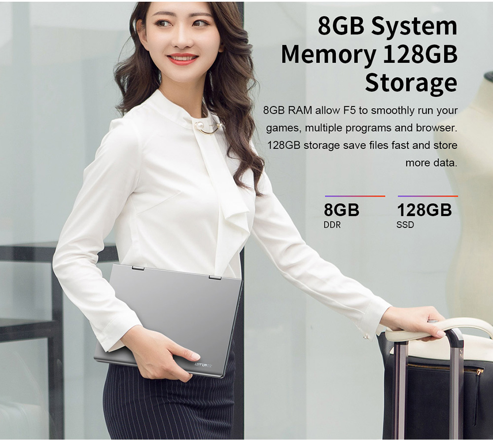 Teclast F5 Laptop 8GB 128GB Grey