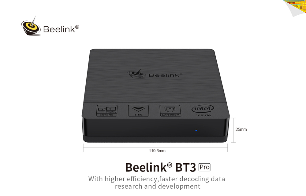 Beelink BT3 PRO II Intel Atom X5-Z8350 4GB/64GB Mini PC