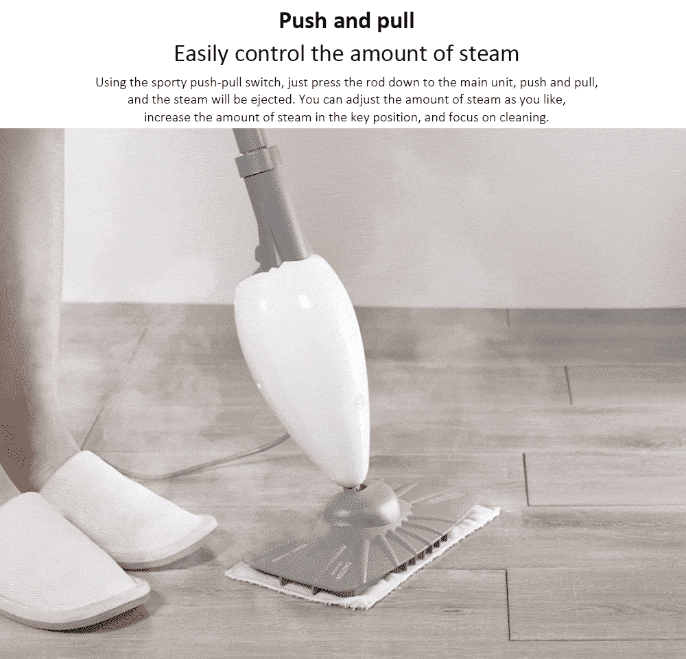Xiaomi Deerma High Temperature Sterilization Steam Mop White