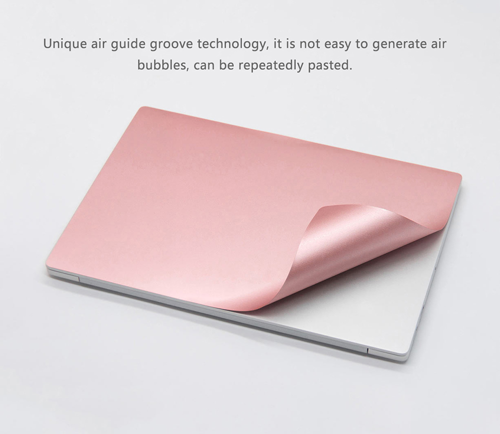 Original Xiaomi Stickers for 13.3 Inch Xiaomi Notebook Rose Gold