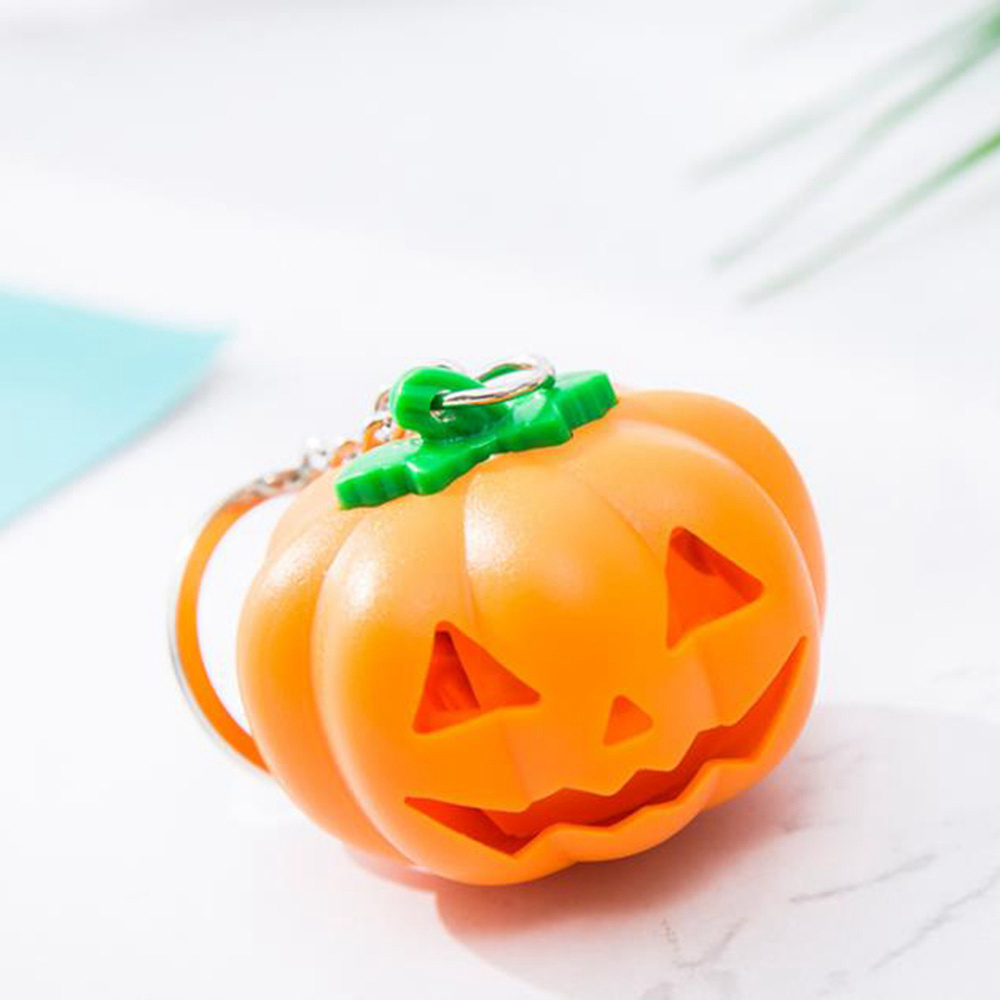 Pumpkin BS-510 Led Voice Glowing Keychain Orange