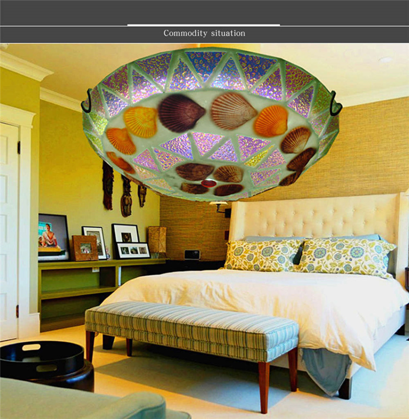 FUMAT Colorful Seashell Ceiling Light Size 30CM Type B