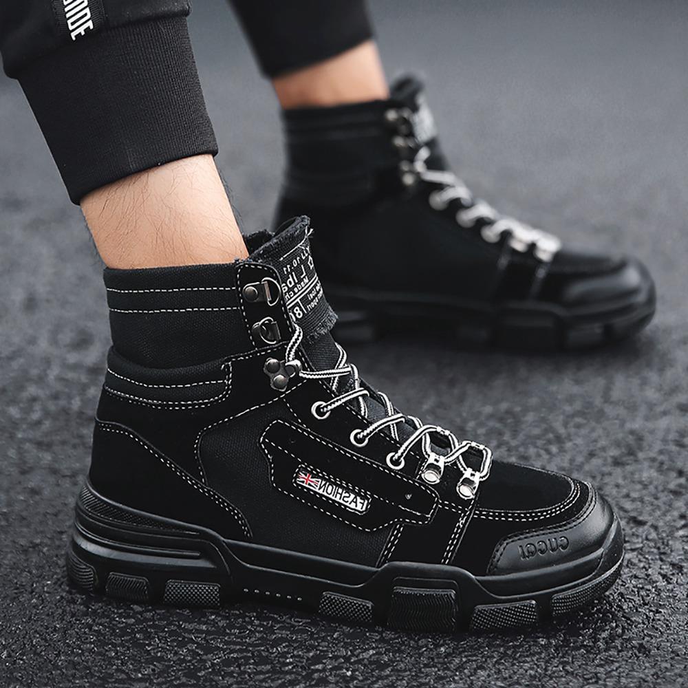 S2800 Men's Old Style Martin Boots EU43 Black