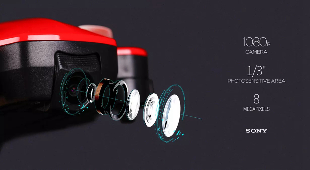 SimToo XT175 Fairy Air Camera GPS Wifi FPV RC Drone RTF