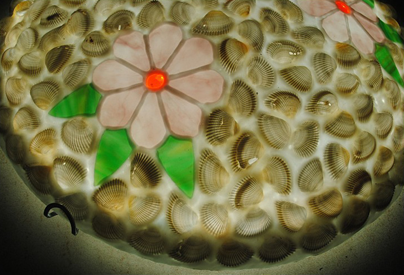 FUMAT Colorful Seashell Ceiling Light Size 50CM