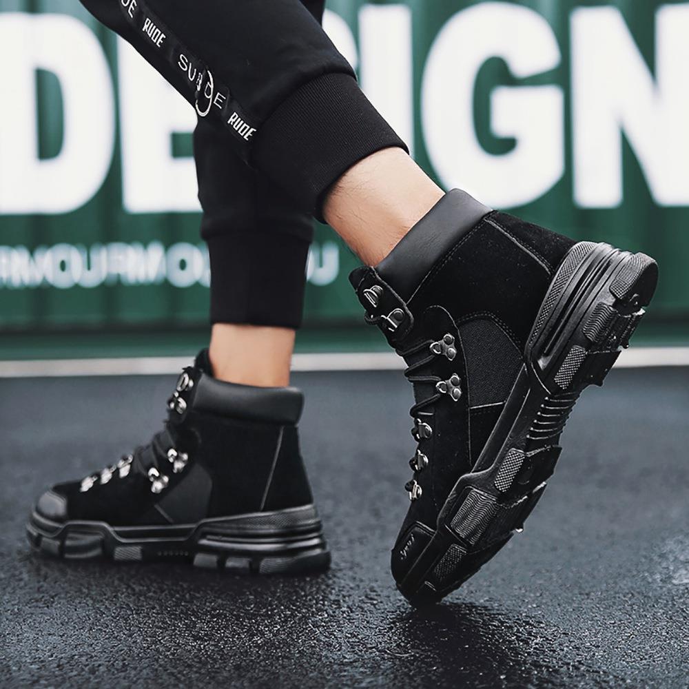 S2801 Men's Old Style Martin Boots EU43 Black