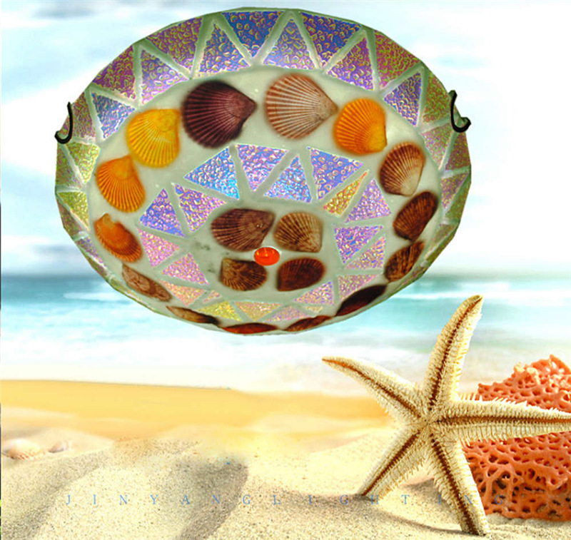 FUMAT Colorful Seashell Ceiling Light Size 40CM Type B