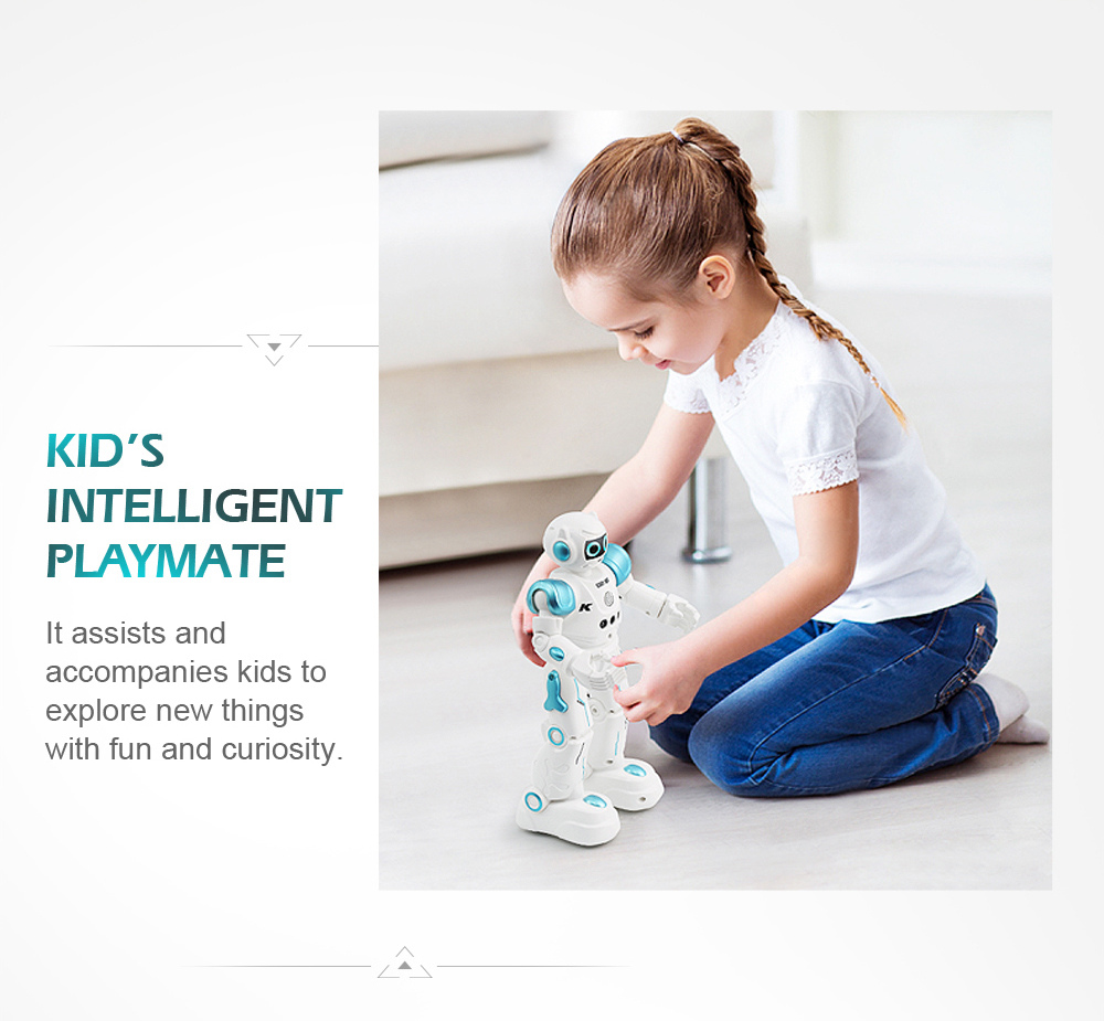 JJRC R11 Cady Wike Programmable Dancing RC Robot Blue