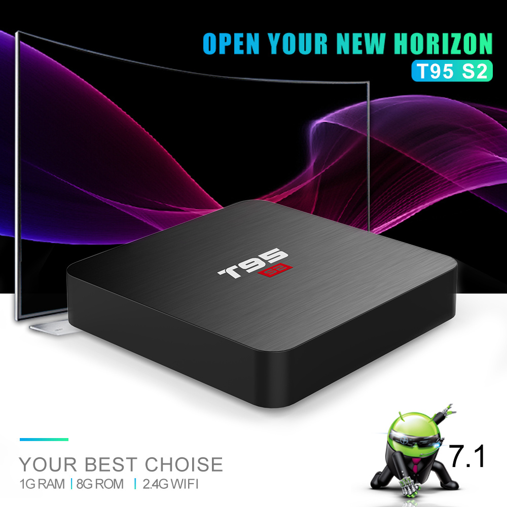 T95 S2 Amlogic S905W 1GB/8GB Android 7.1 TV Box