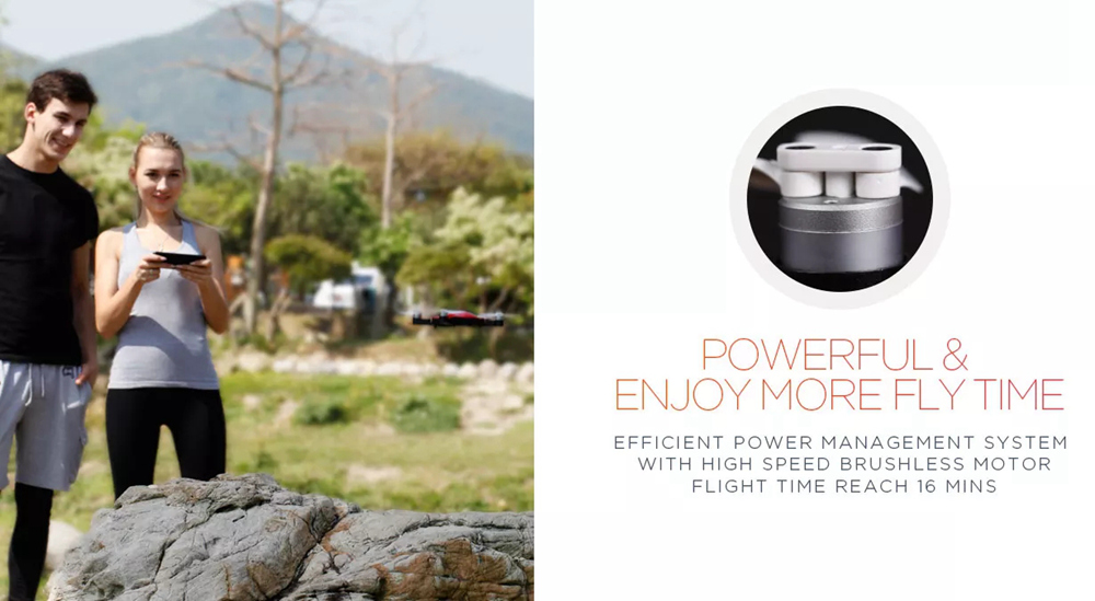 SimToo XT175 Fairy Air Camera GPS Wifi FPV RC Drone RTF