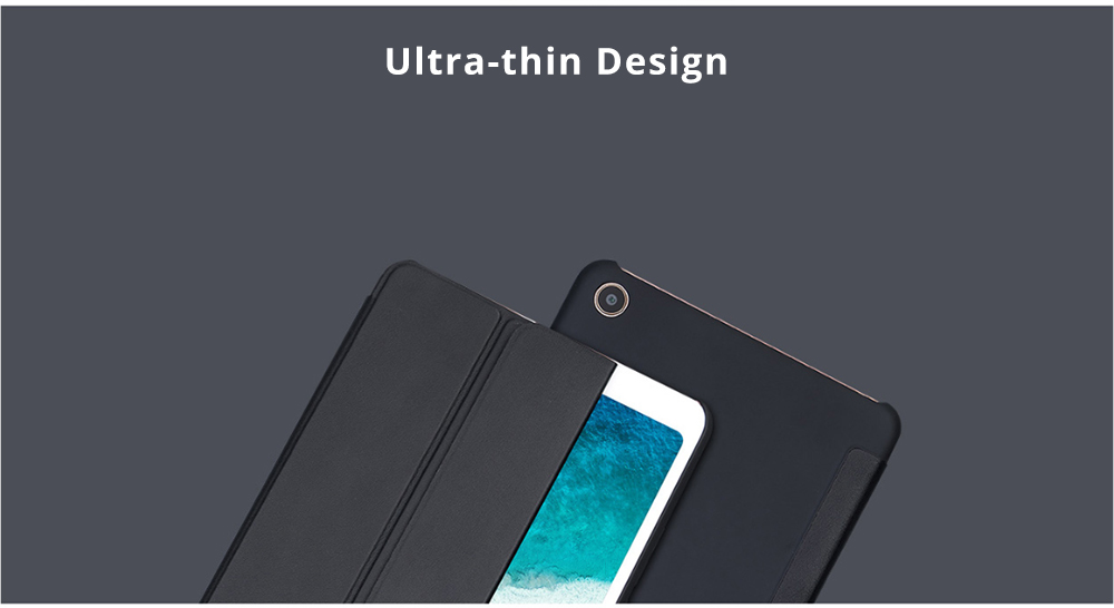 Original Protective Leather Case for Xiaomi Mi Pad 4 Gray