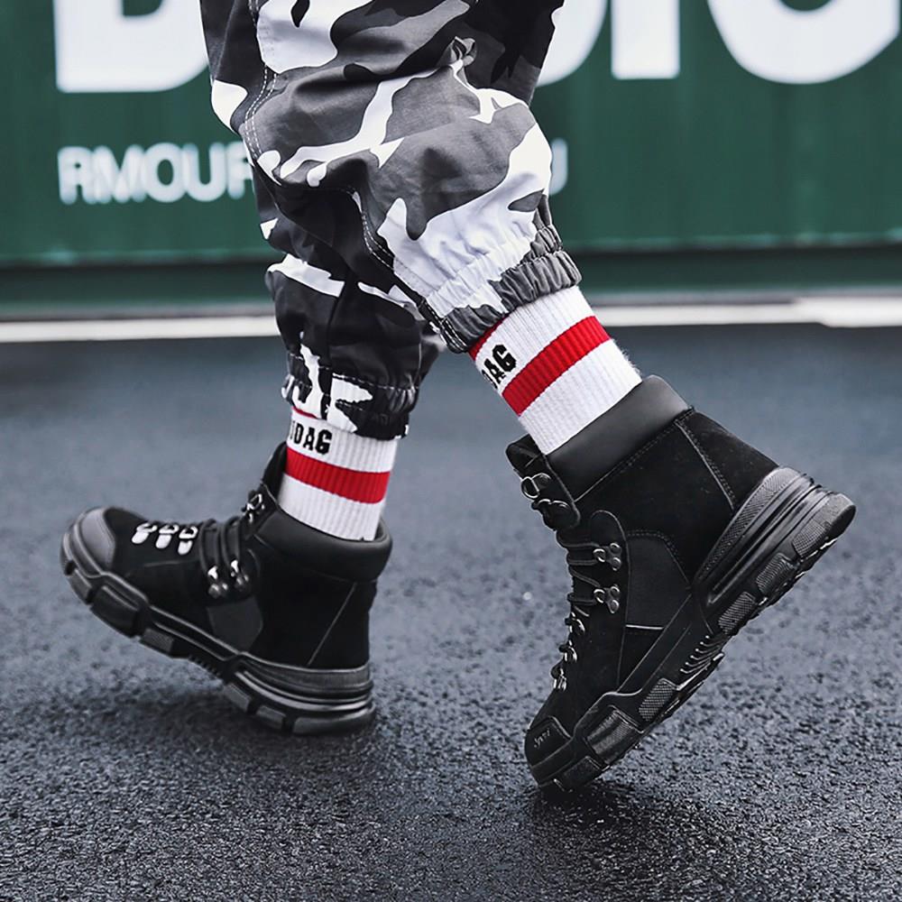 S2801 Men's Old Style Martin Boots EU43 Black