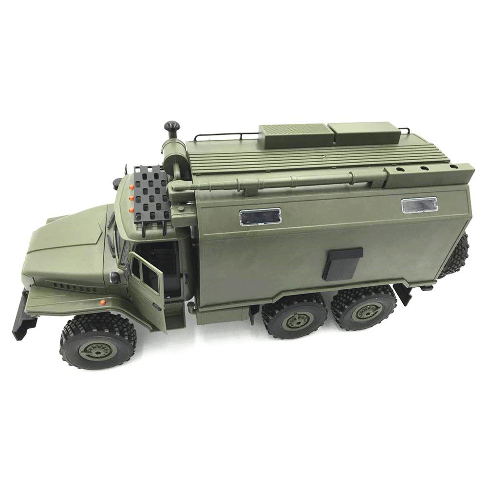 WPL B36 Ural 2.4G 1:16 6WD RC Car Army Green Two Battery