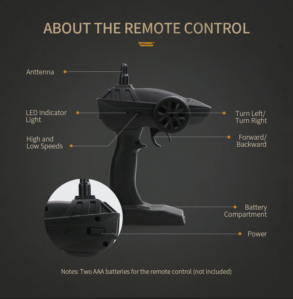 JRC Q62 Transporter RC Car Brushed Truck RTR Khaki