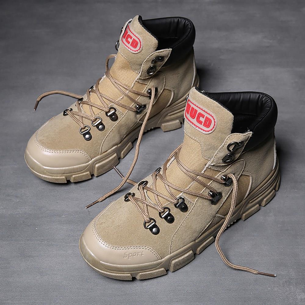 S2801 Men's Old Style Martin Boots EU40 Khaki