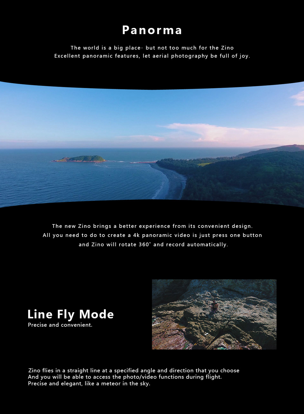 Hubsan H117S Zino WIFI FPV Foldable RC Drone RTF White