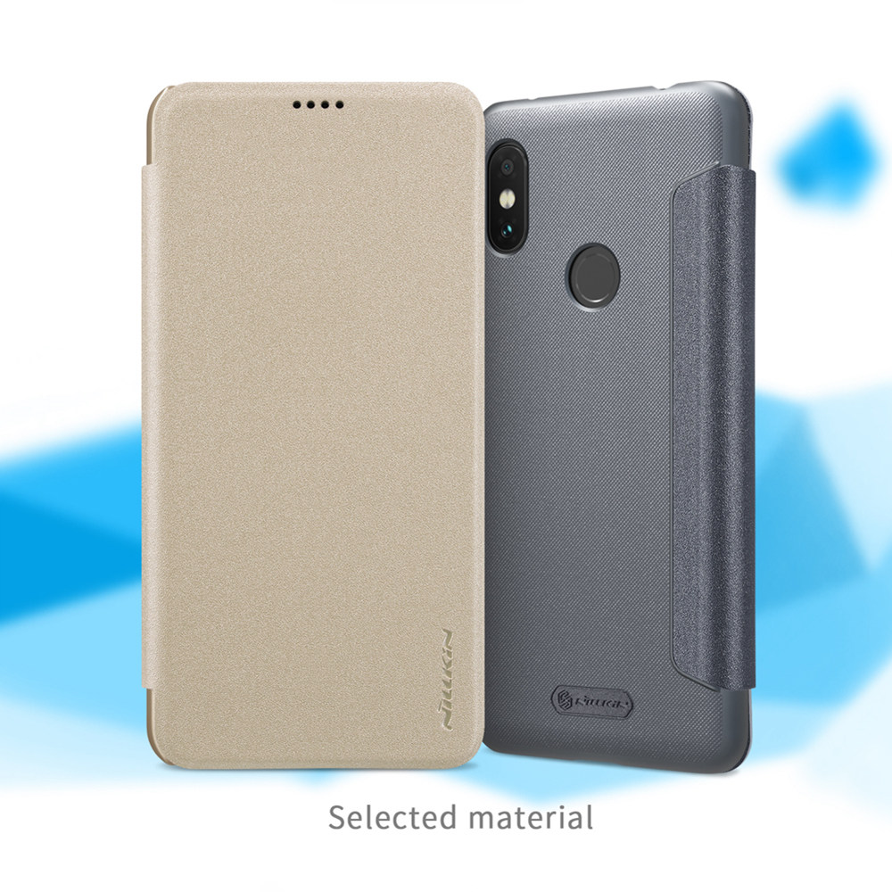 Nillkin Sparkle Series Hard Phone Case for Redmi Note 6 Pro Gray