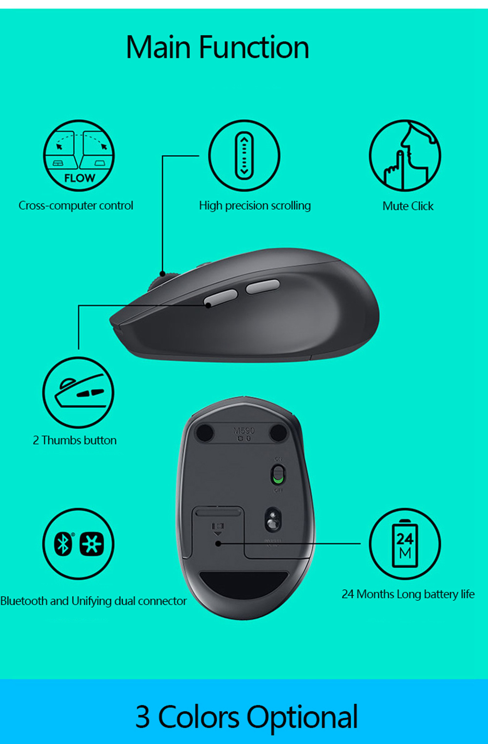 How To Link Logitech M590 Mouse Darelobel