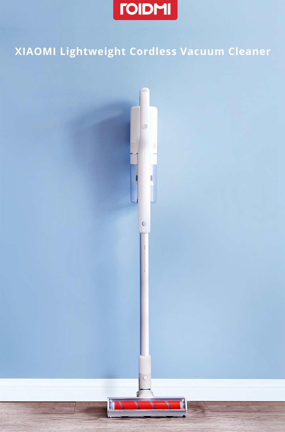 XIAOMI ROIDMI F8E Lightweight Cordless Vacuum Cleaner Gray