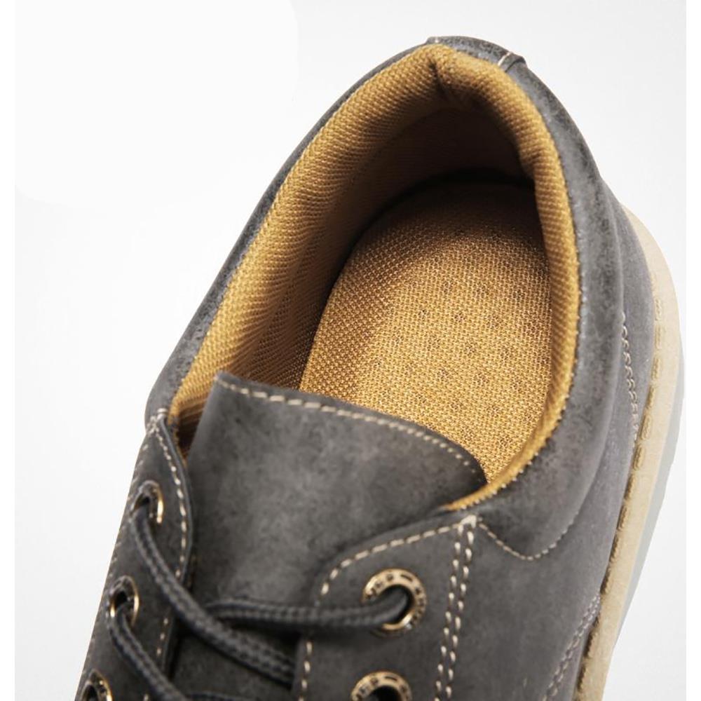 K07 Men's Leather Tooling Shoes EU39 Brown