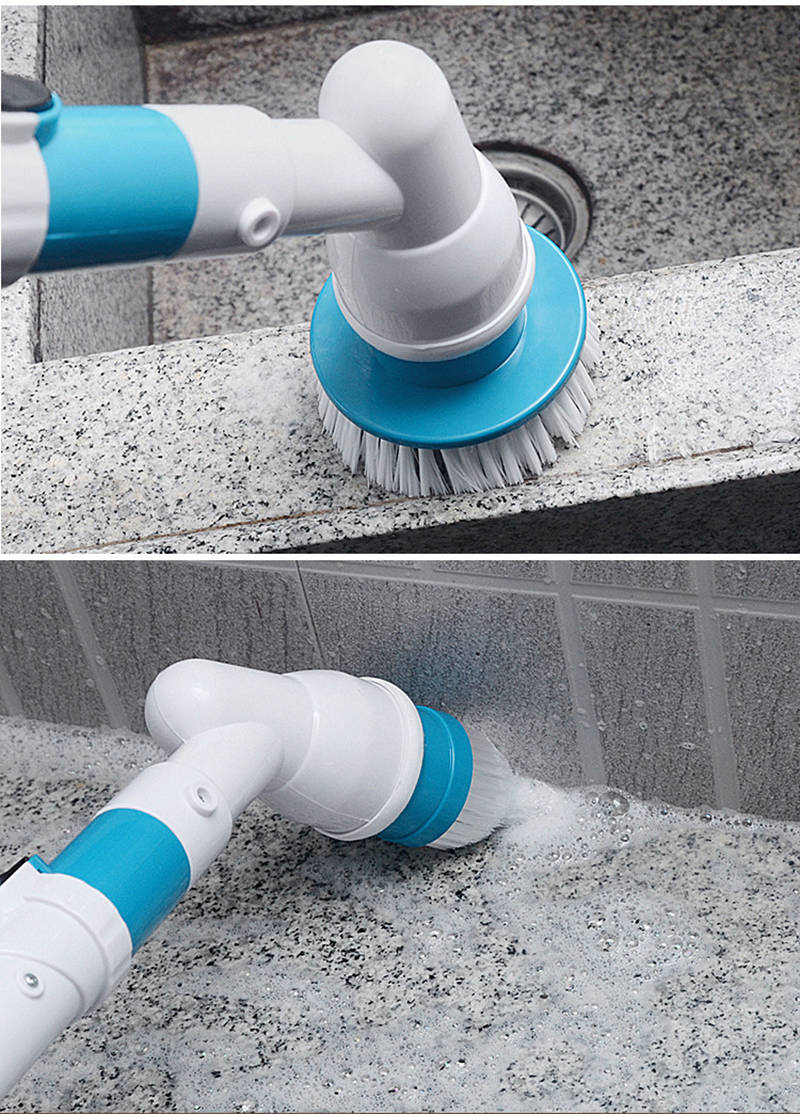 Electric Spin Scrubber Automatic Cleaning Brush EU Plug