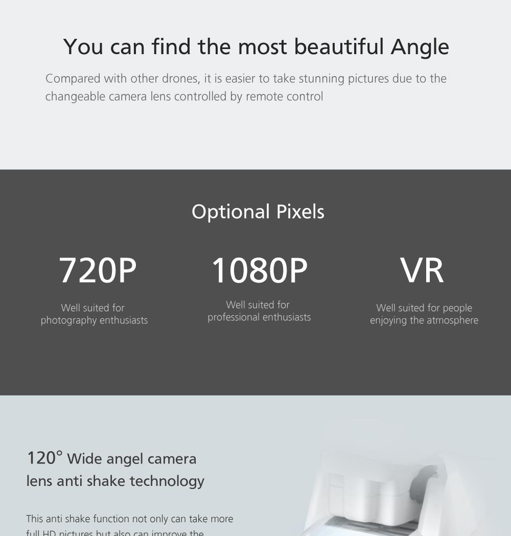 SJRC S20W S-SERIES RC Quadcopter RTF White