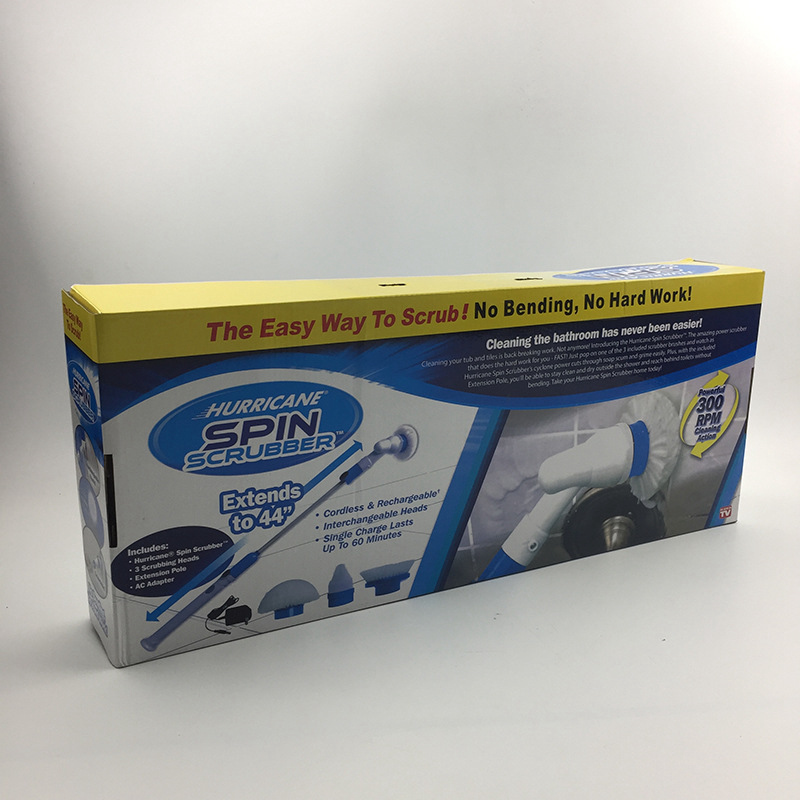 Electric Spin Scrubber Automatic Cleaning Brush UK Plug