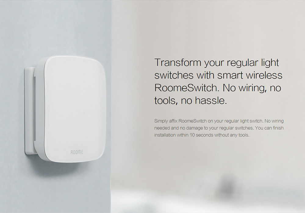 Roome Smart Bluetooth Switch Two-key Switch