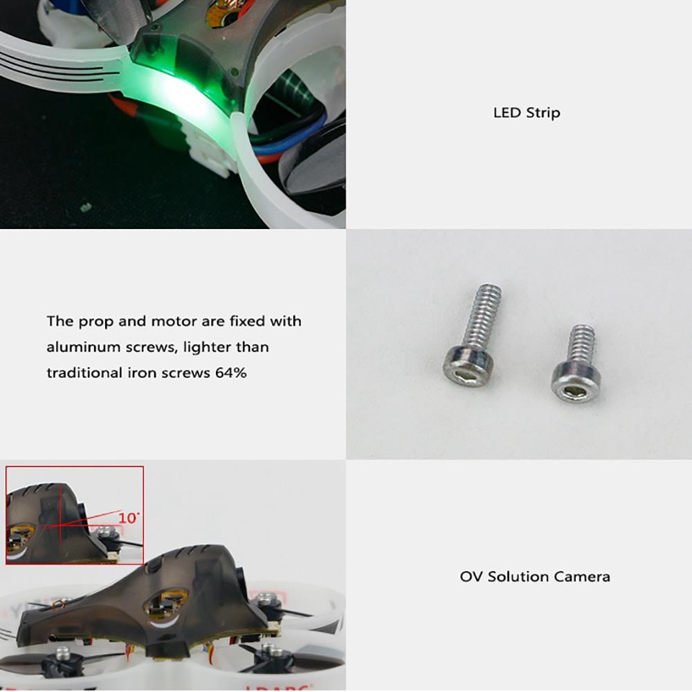 LDARC/Kingkong GT8 Tiny 2S FPV Racing Drone DSM2 Receiver