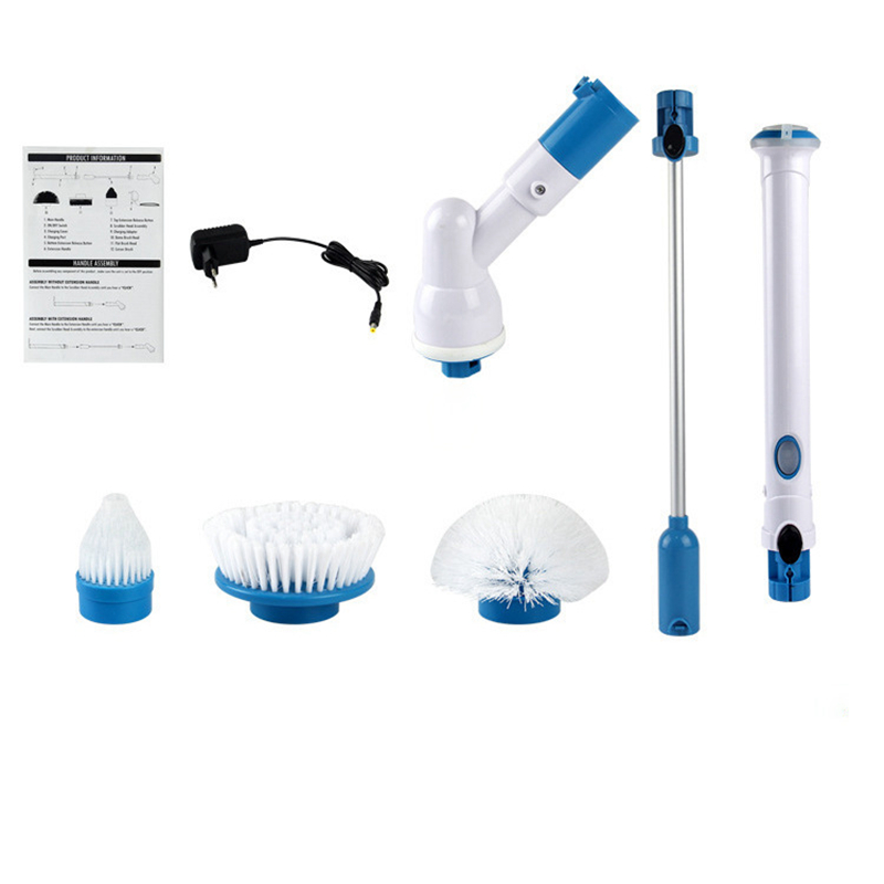 Electric Spin Scrubber Automatic Cleaning Brush UK Plug