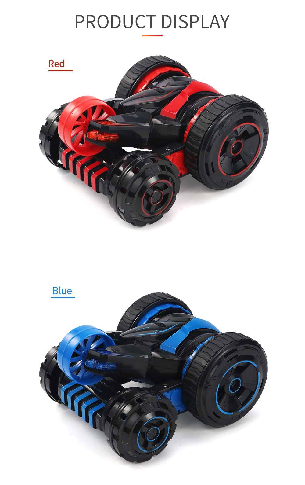 JJRC Q49 ACRO 2.4G 6CH RC Stunt Car RTR Red