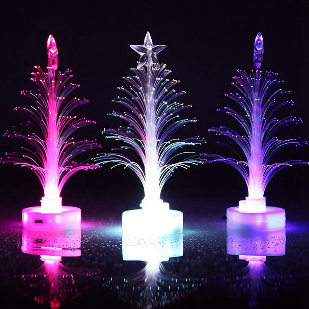 Illuminated Fiber Tree LED Light Multi-color
