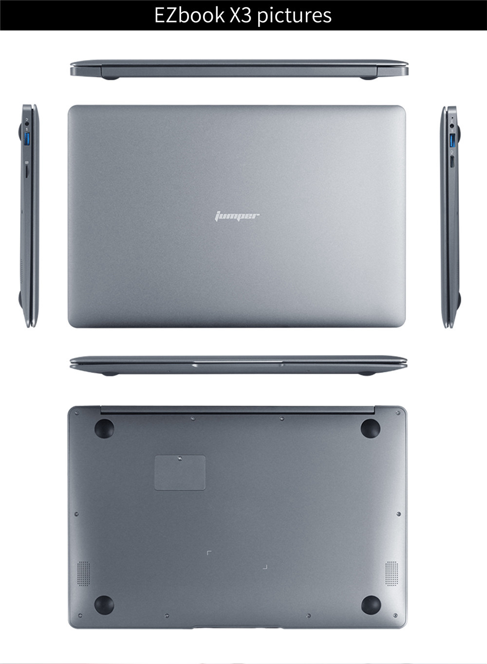 Jumper EZbook X3 Laptop 6GB 64GB Grey