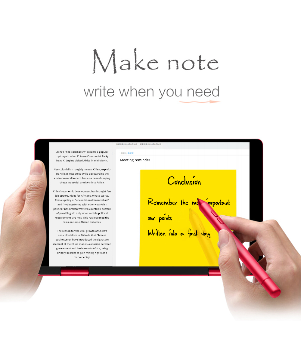 One Netbook One Mix 2S Yoga Pocket Laptop M3-8100Y 8GB 512GB Red