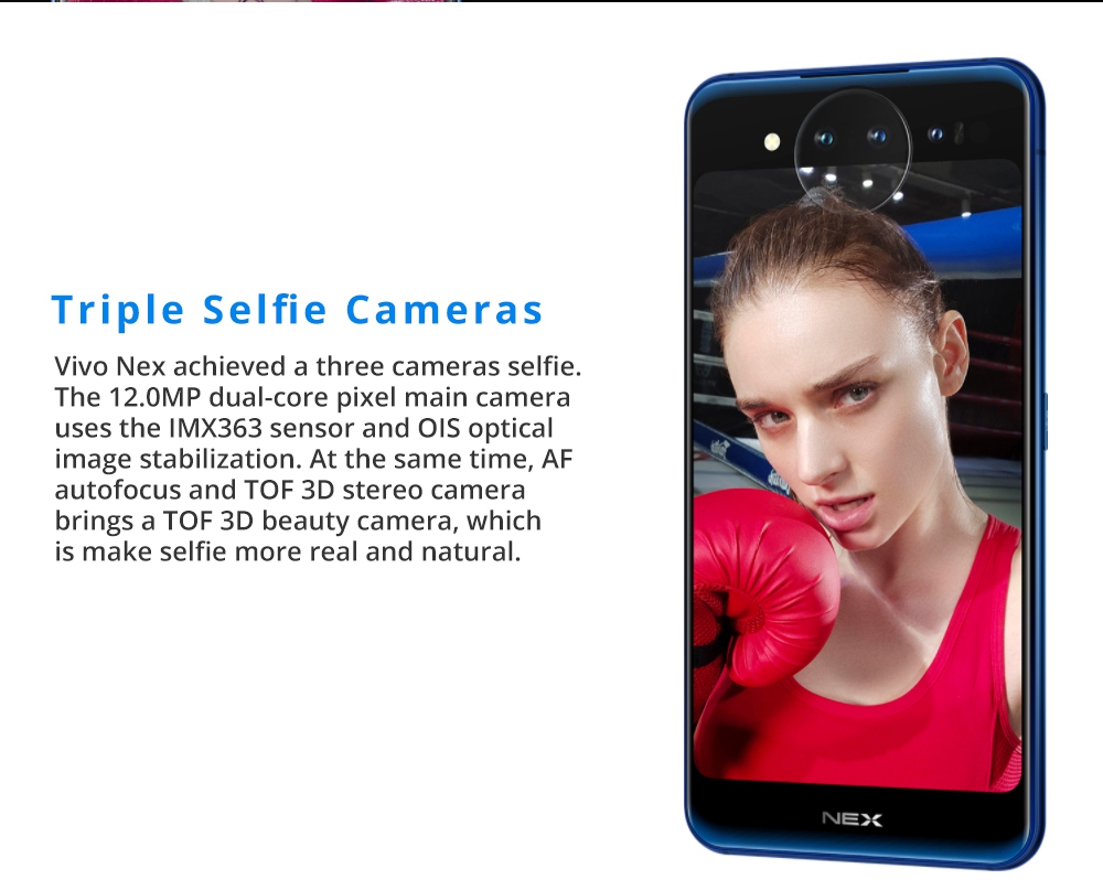 Vivo Nex 6.39 Inch 10GB 128GB Smartphone Purple