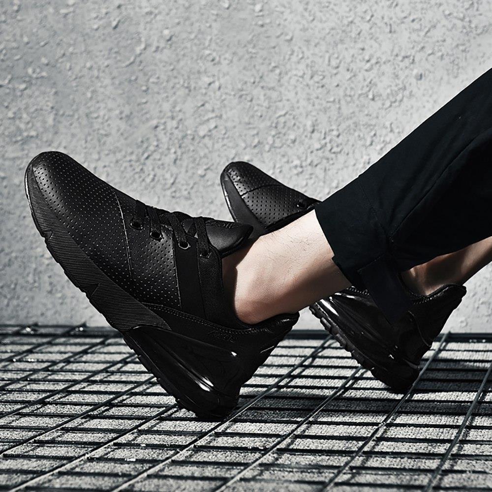 Men Mesh Running Shoes EU39.5 Black