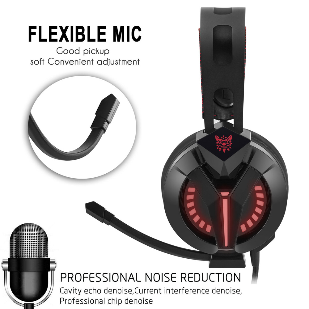 ONIKUMA M180 Gaming Headset Black